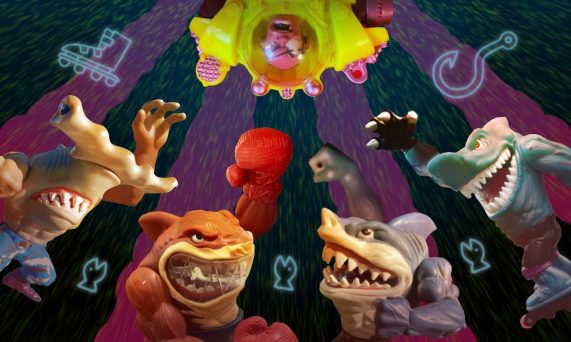 Feeding Frenzy! The Jawsome Guide to Street Sharks Toys and Media