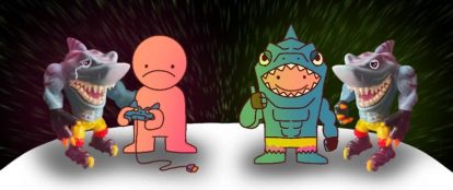 Feeding Frenzy! The Jawsome Guide to Street Sharks Toys and Media