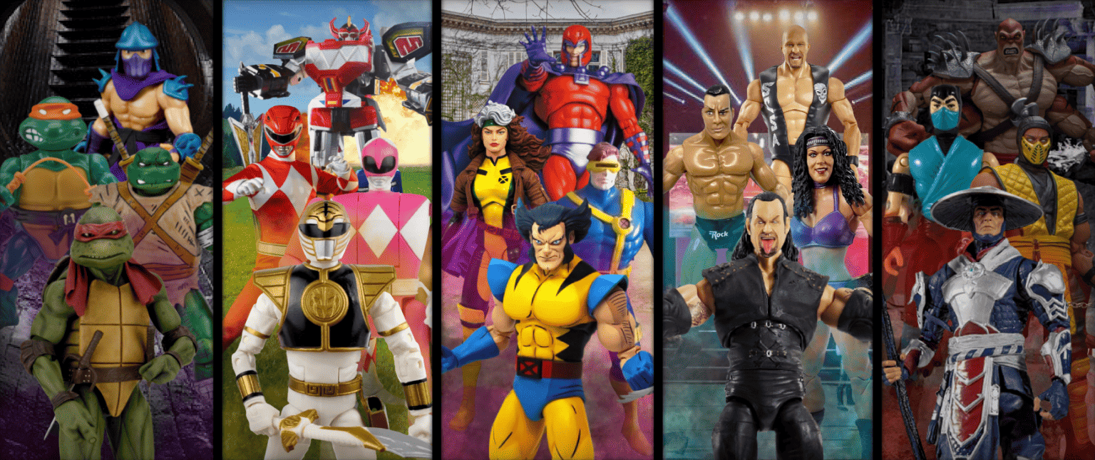 Toy Time Machine: Revamped 90s Action Figures